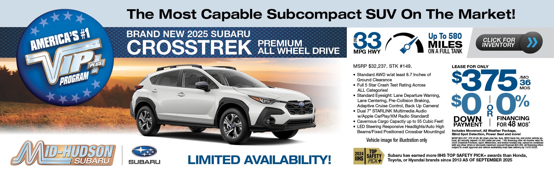 Subaru Dealership Near Me | Wappingers Falls | Mid-Hudson Subaru